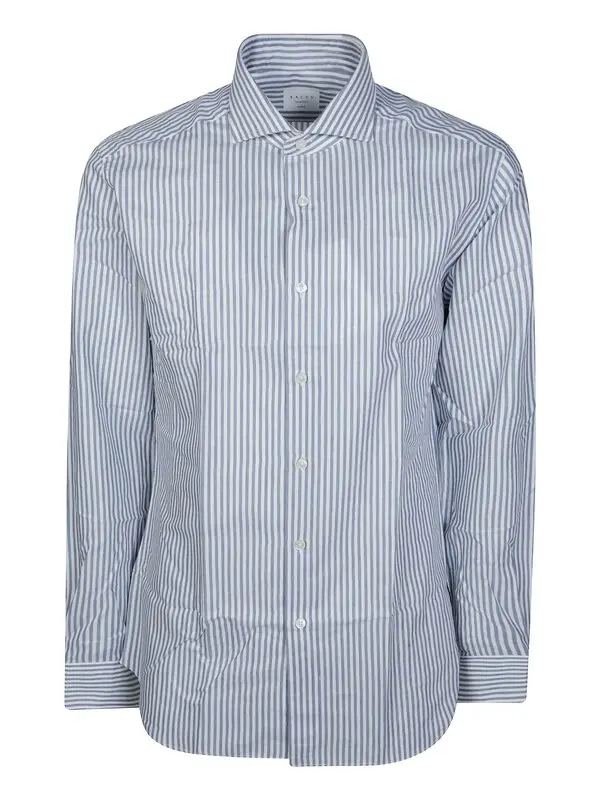 XACUS Classic Long Sleeve Shirt - Blu
