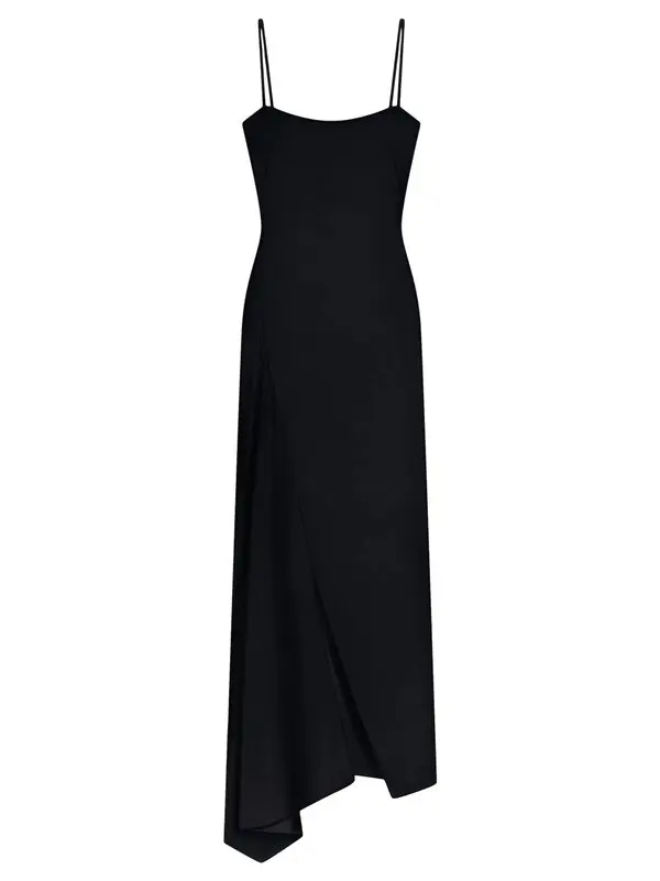 Givenchy Square-neck Maxi Dress - Black