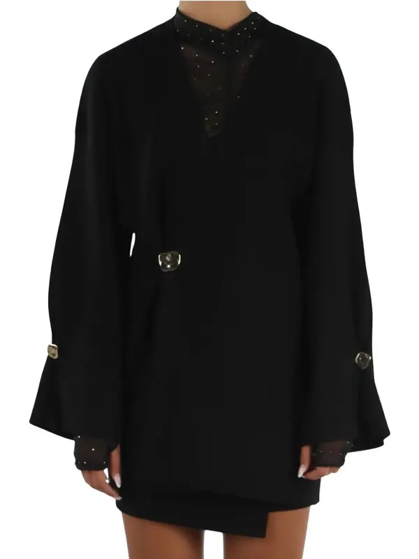 Liu Jo Long-sleeve Knit Top - Black