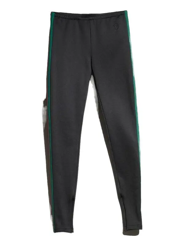 Gucci Technical Jersey Leggings With Web - Black
