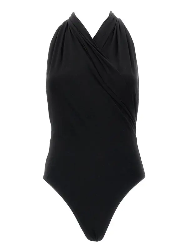Andamane Vina Halter Neck Bodysuit - Multicolor