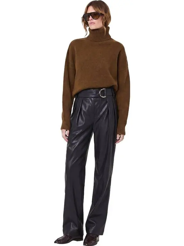NICHOLAS Esme Lambswool Rollneck Sweater - Cumin