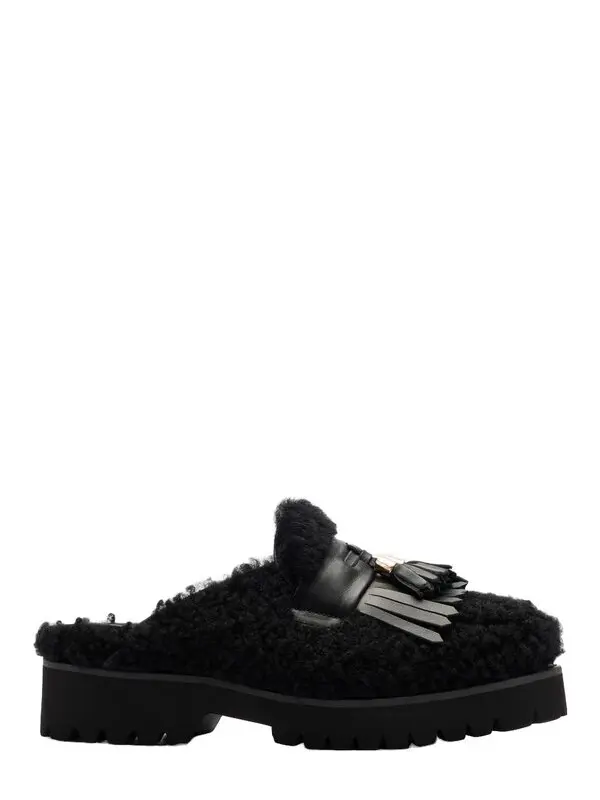 MARC NOLAN Hollis Tassel Mule - Black