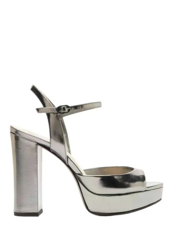 ALEXANDRE BIRMAN Amy Platform Sandals - Silver