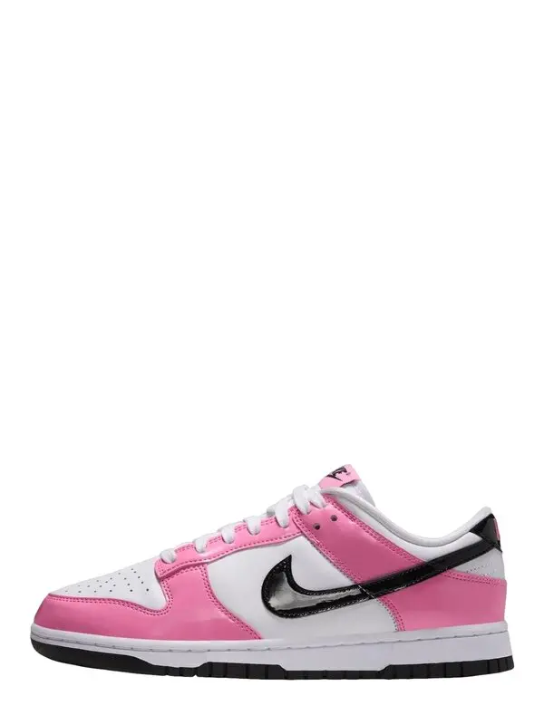 Nike Dunk Low Patent 'pink Spell Black - Pink Spell/black