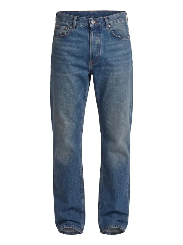 Off-White Half Arrow Slim Relax Jeans - Blue