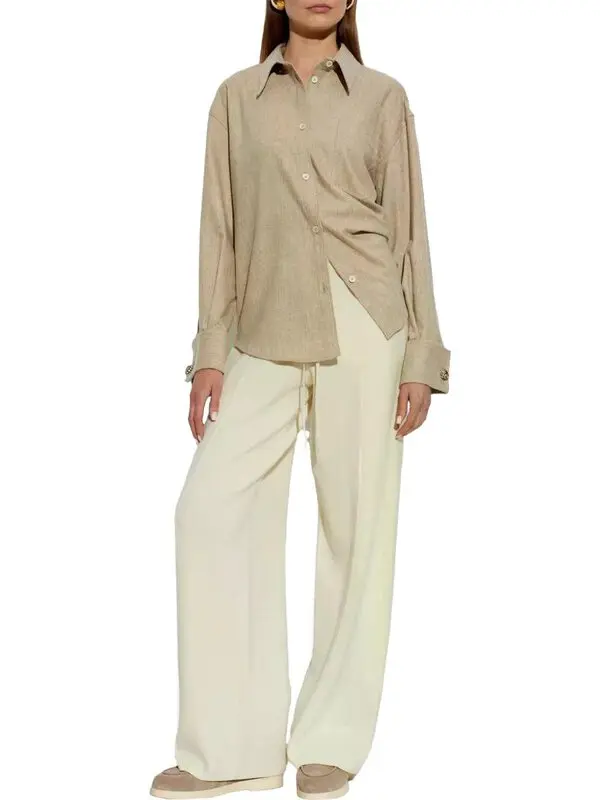Fabiana Filippi Chest-pocket Button-down Shirt - Neutrals