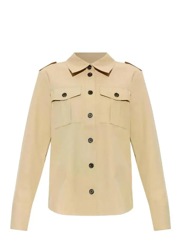 Baum Und Pferdgarten Meva Epaulette Shirt - Neutrals