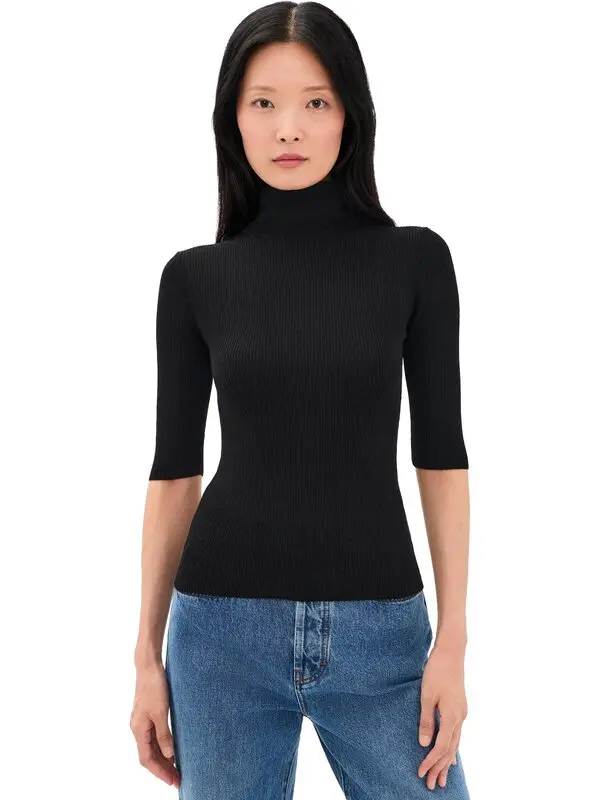 FAVORITE DAUGHTER The Amelia Top - Black