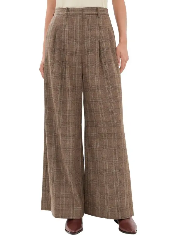 TWP Avery Pants - Brown Multi
