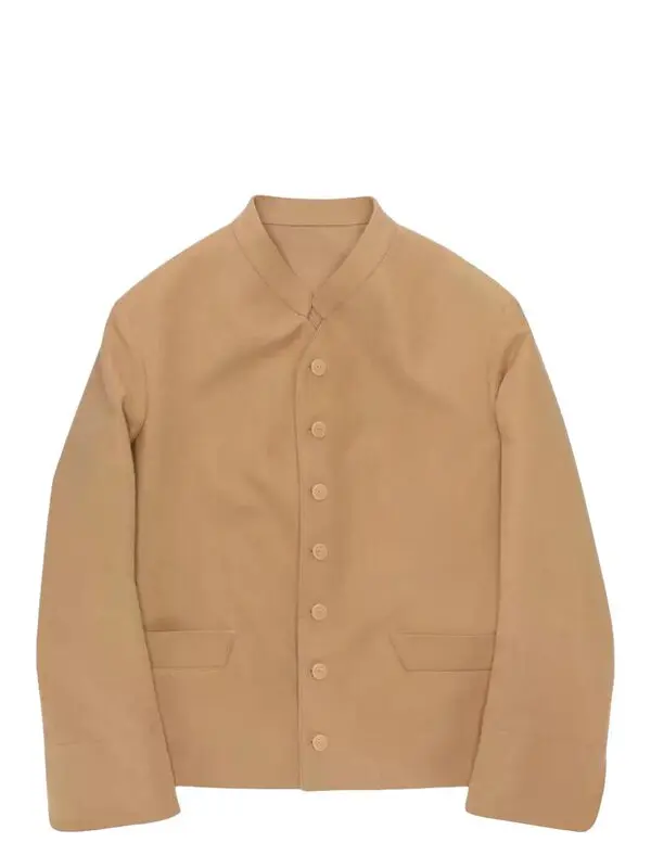 FORTELA Yankee Single-breasted Jacket - Neutrals