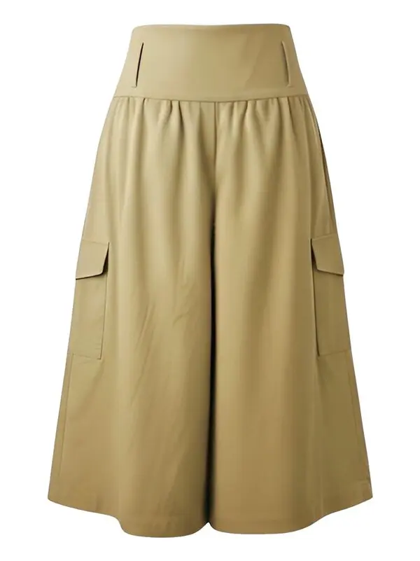 ITALIA A COLLECTION Neutrals The Kate Cargo Culotte - Brown