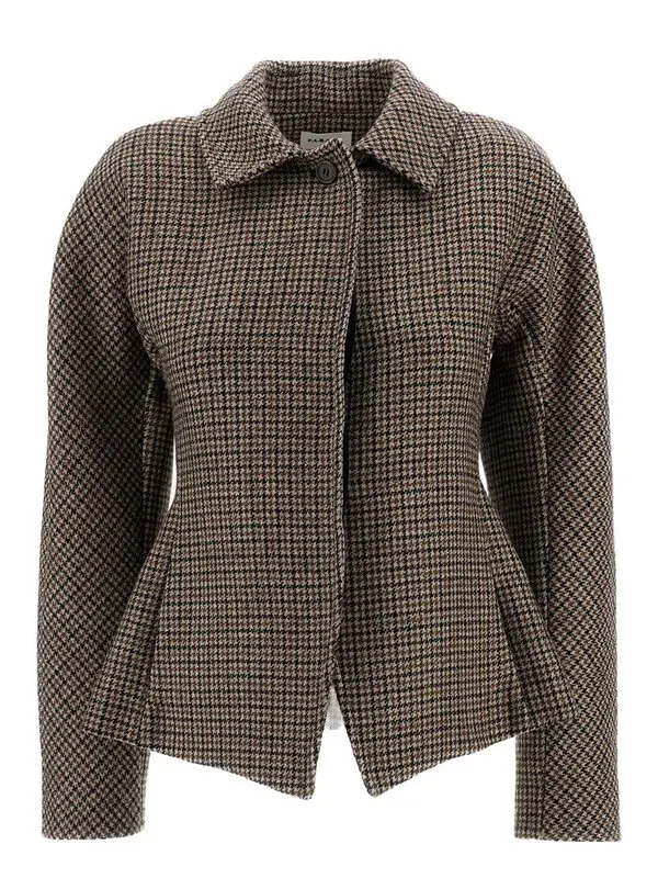 PAROSH Giacca In Lana Pied De Poule - Multicolore