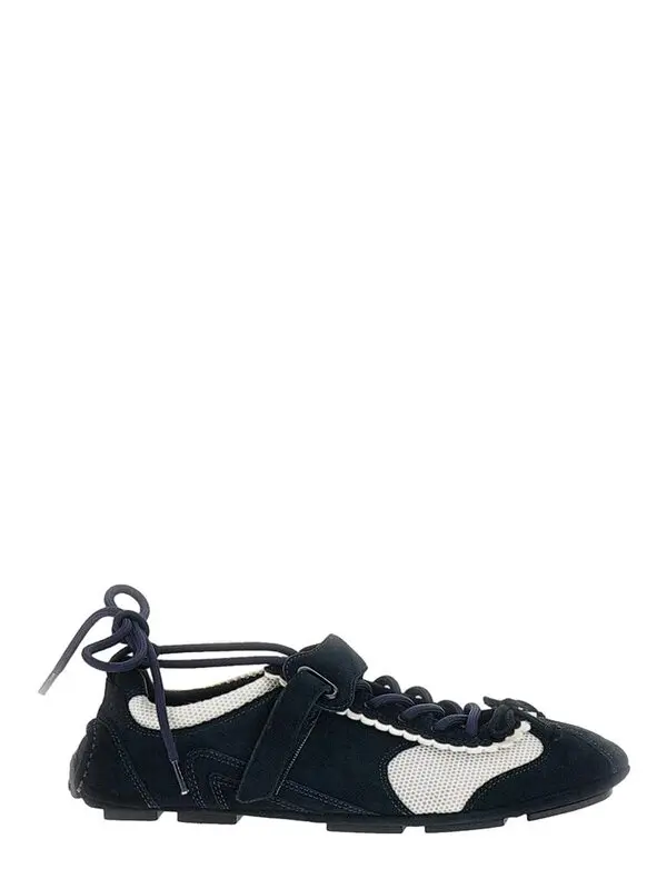 SHUSHU/TONG Ballerine In Pelle Con Fiocco - Multicolore