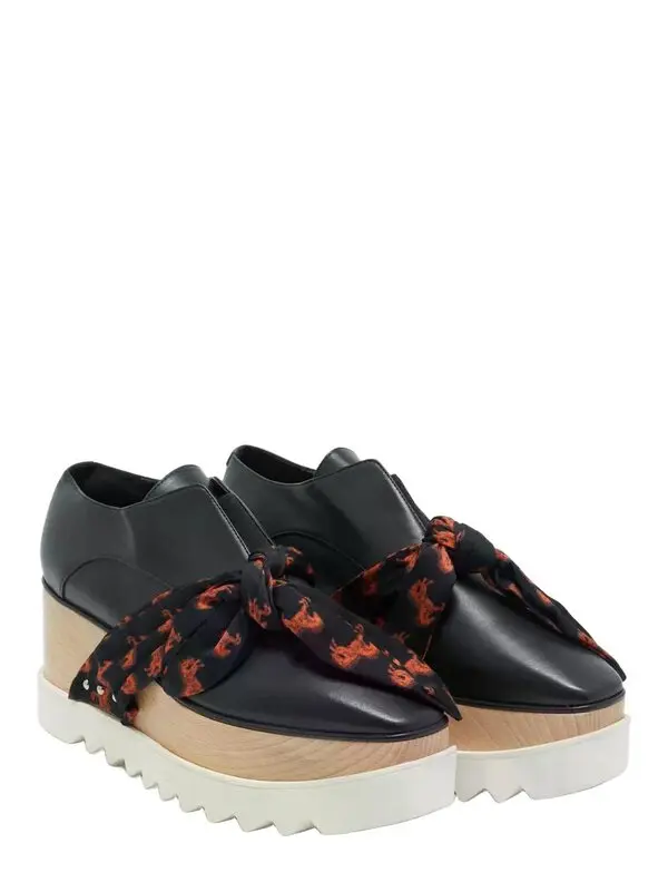 Stella McCartney Elyse Platform Slip-on Shoes - Black