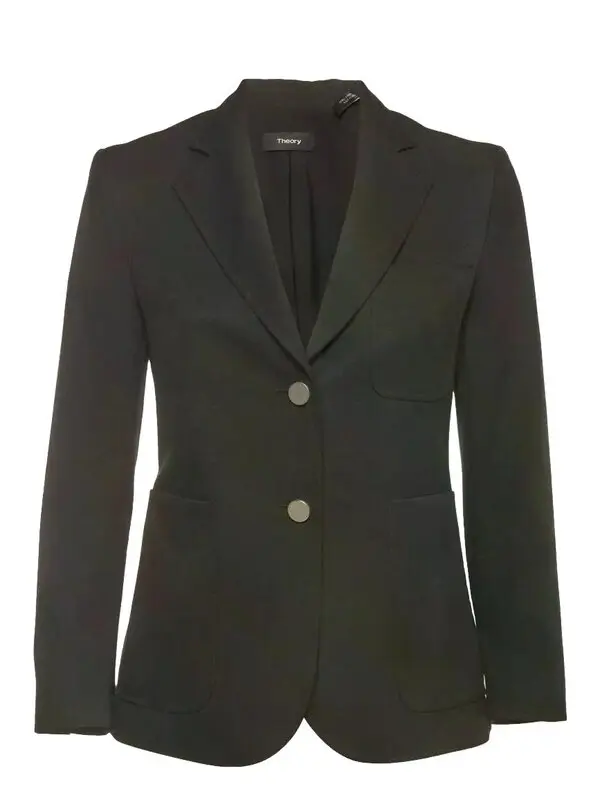 Theory Single-breasted Blazer - Black