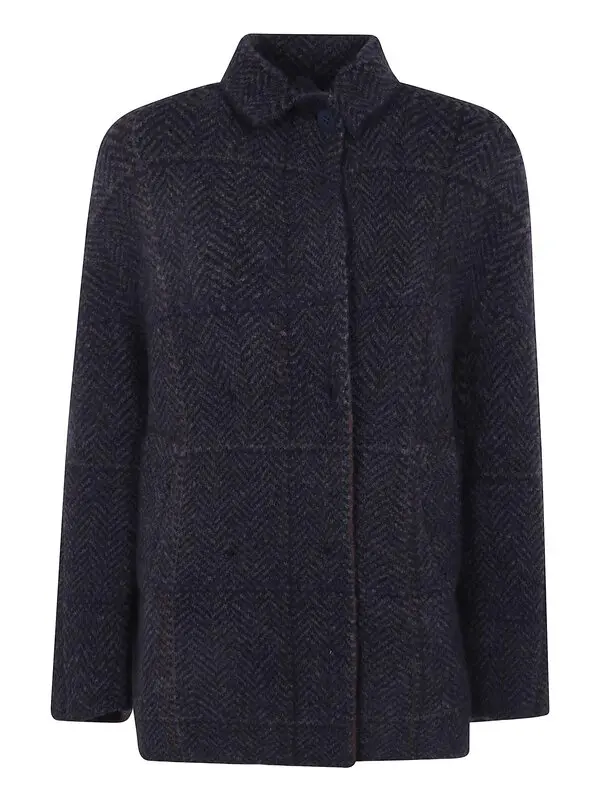 BOBOUTIC Jacket Double Breasted "spina - Blue