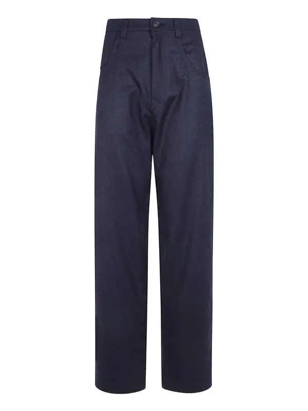 Sofie D'hoore Trousers Low Crotch "phill - Gray