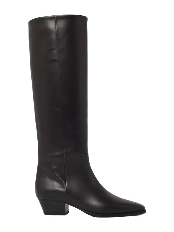 AeydĒ Medea' Mocha Leather Boots - Brown