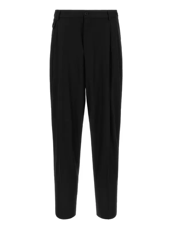 Dolce & Gabbana Flannel Pants - Black