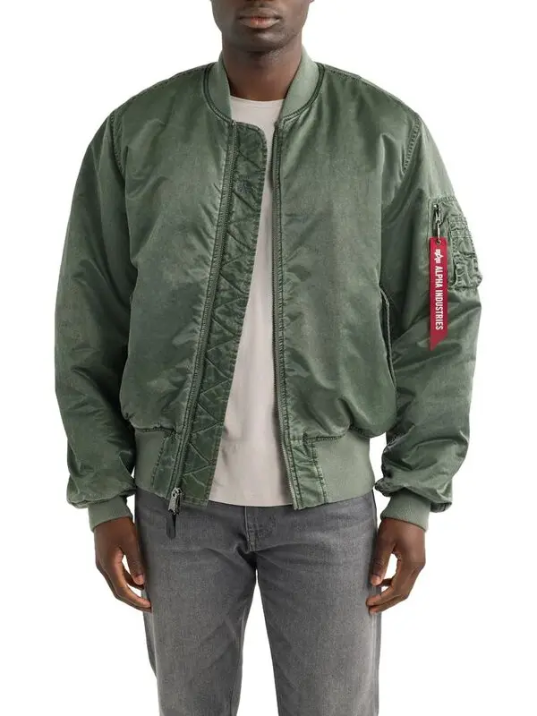 Alpha Industries Ma-1 Heritage Fit Flight Jacket - Deep Forest