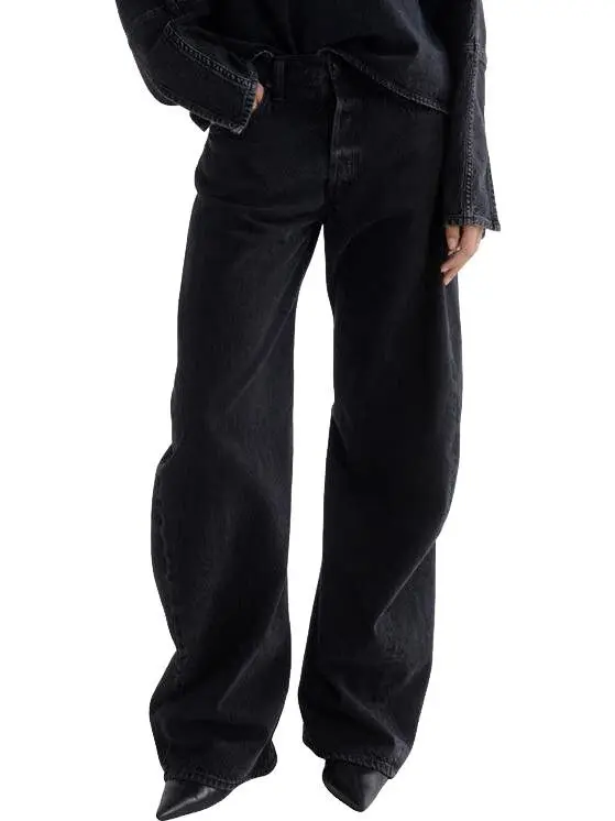 AGOLDE Spiral Wide Leg Jeans - Vanta
