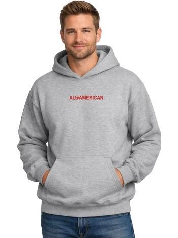 SIMPLY SAGE MARKET All-american Football Hoodie - Graphite
