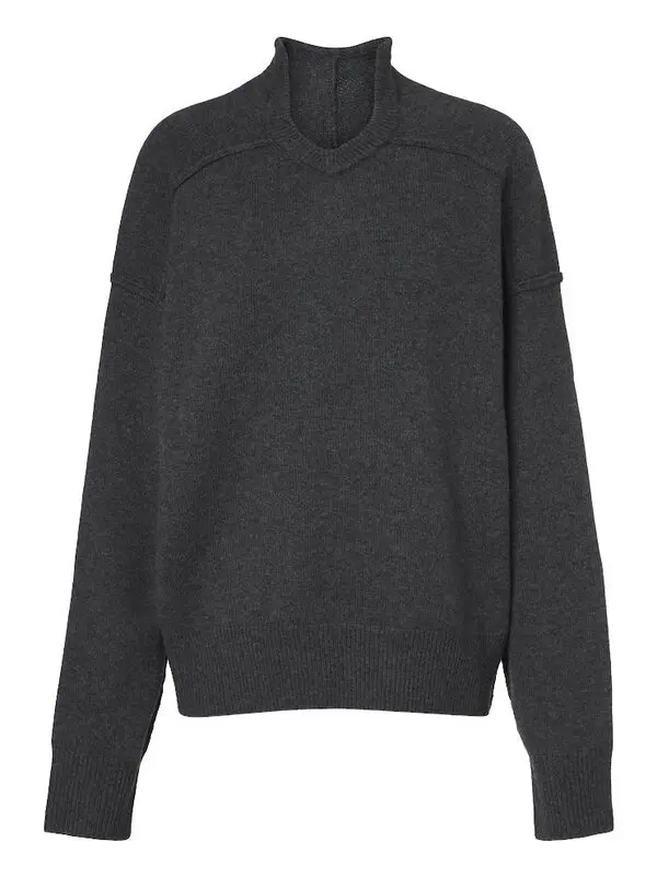 Coperni Wool And Cashmere Sweater - Grey
