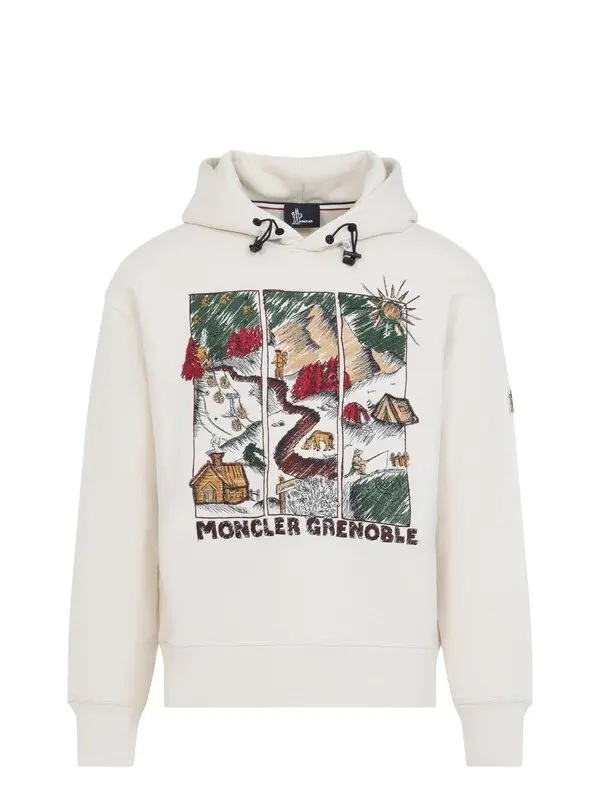 Moncler Sweater Hoodie - Multicolor