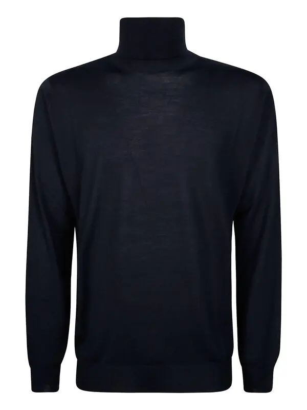 FILIPPO DE LAURENTIIS Long-sleeve Turtleneck Sweater Memoris - Blu