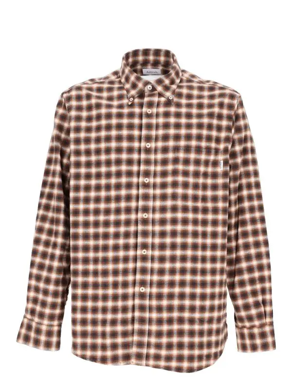 AMISH SUPPLIES Heritage Workwear Shirt For - Brown