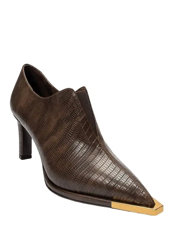 PROLOGUE SHOES Vivana Stiletto Pump - Brown