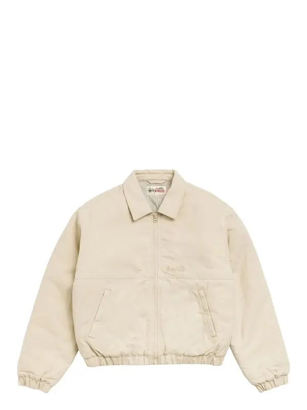 StÜssy Nyco Collared Work Jacket 'sand - Tan