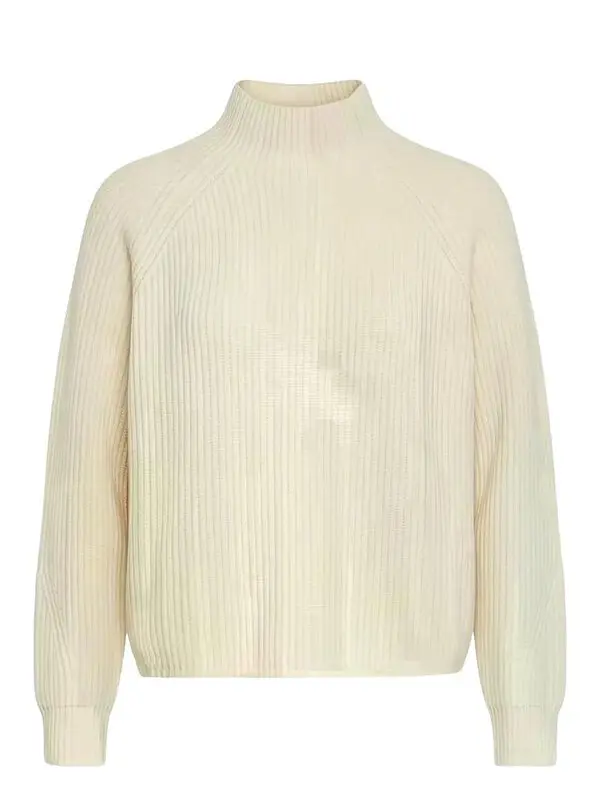 Max Mara Nettare Ribbed-knit Sweater - Neutrals