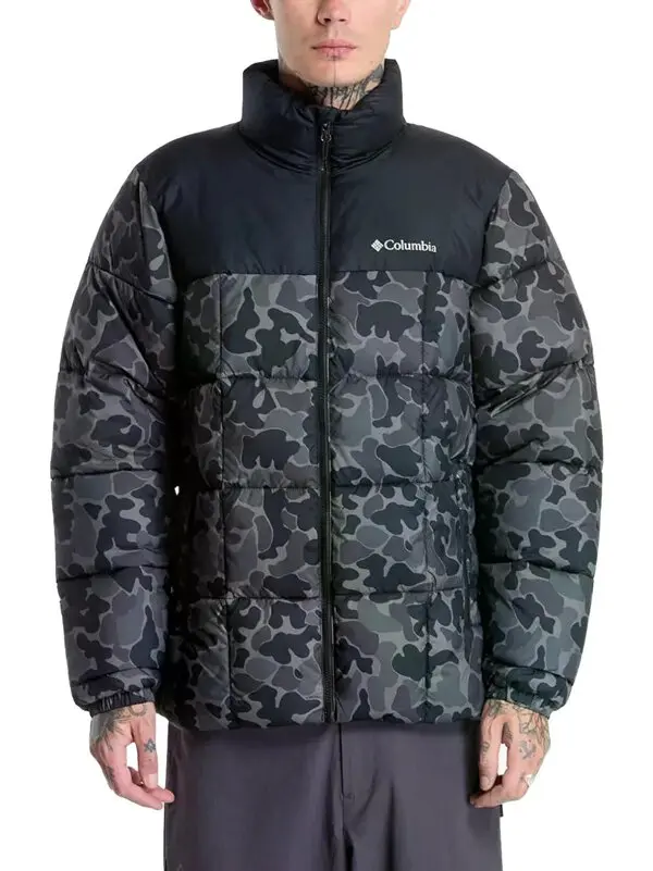 Columbia Puffect Iv Printed Jacket - Grey