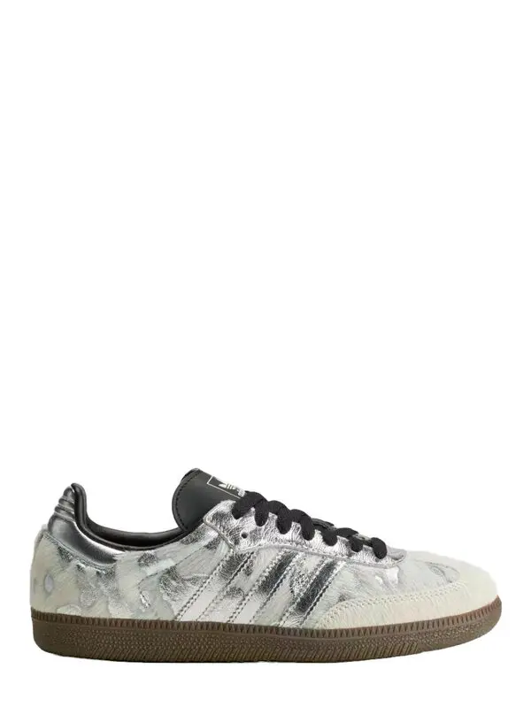 Adidas Samba Metallic Sneakers - Silver