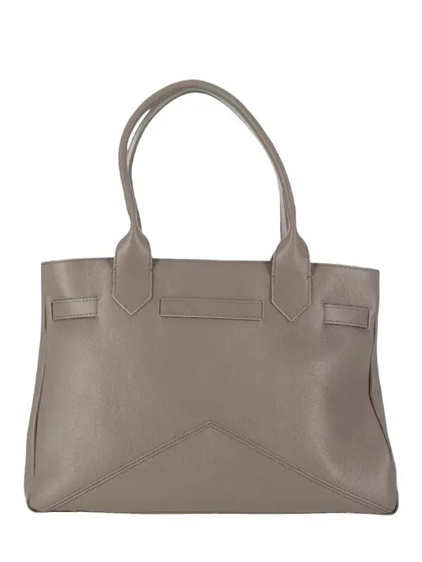BALLANTYNE Kate 993 Buckle-detail Leather Tote Bag - Brown