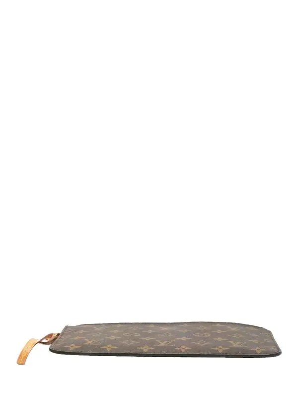 LOUIS VUITTON 2018 Monogram Neverfull Mm Pouch - Brown