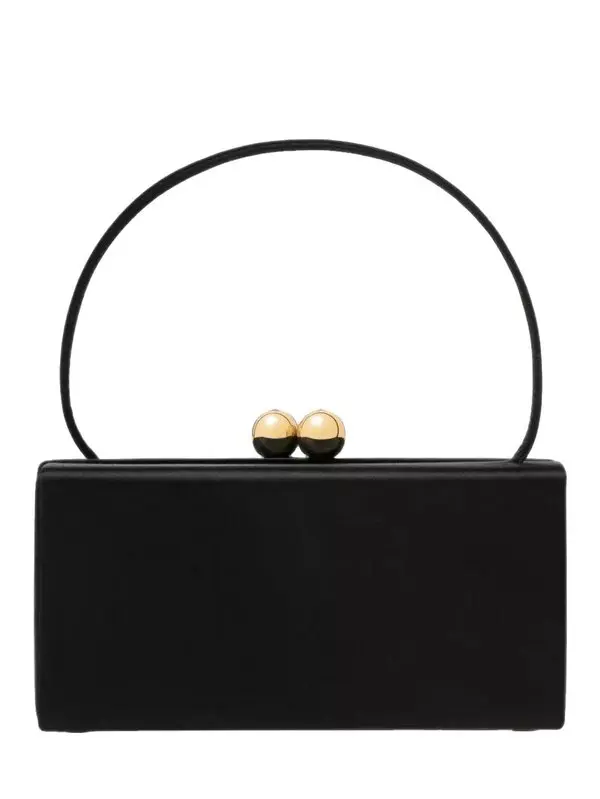 Carolina Herrera Mimi Satin Top-handle Bag - Black