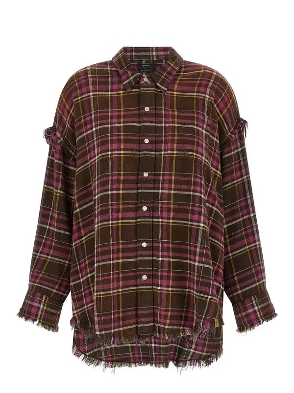 R13 Fringed Shirt - Multi