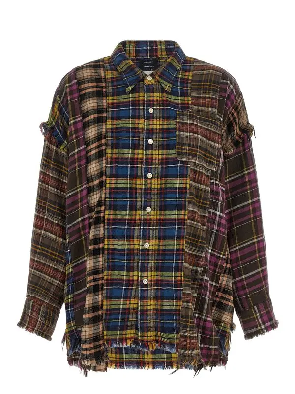 R13 Patchwork Shirt - Multi