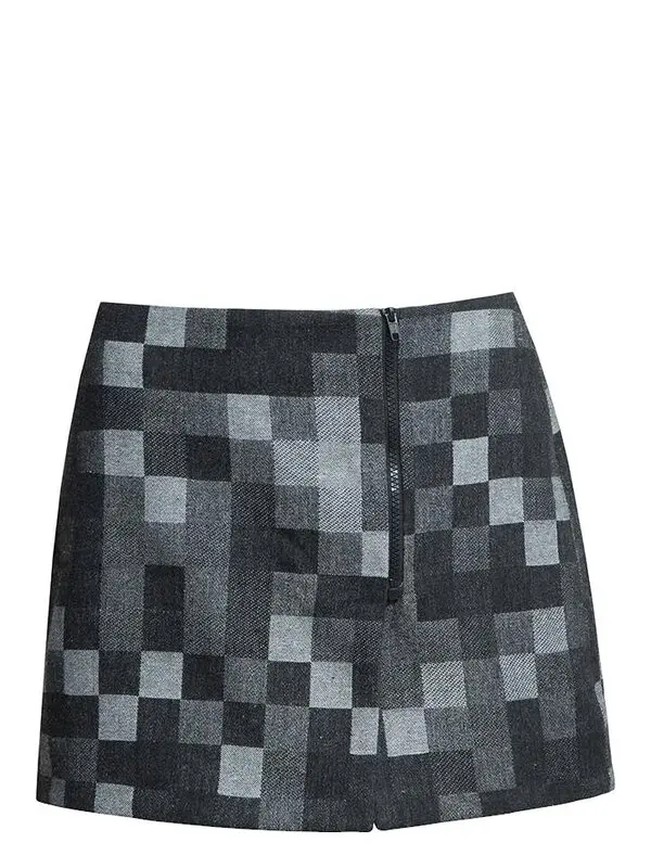 AUDREY VALLENS Selene Urban Skirt - Black