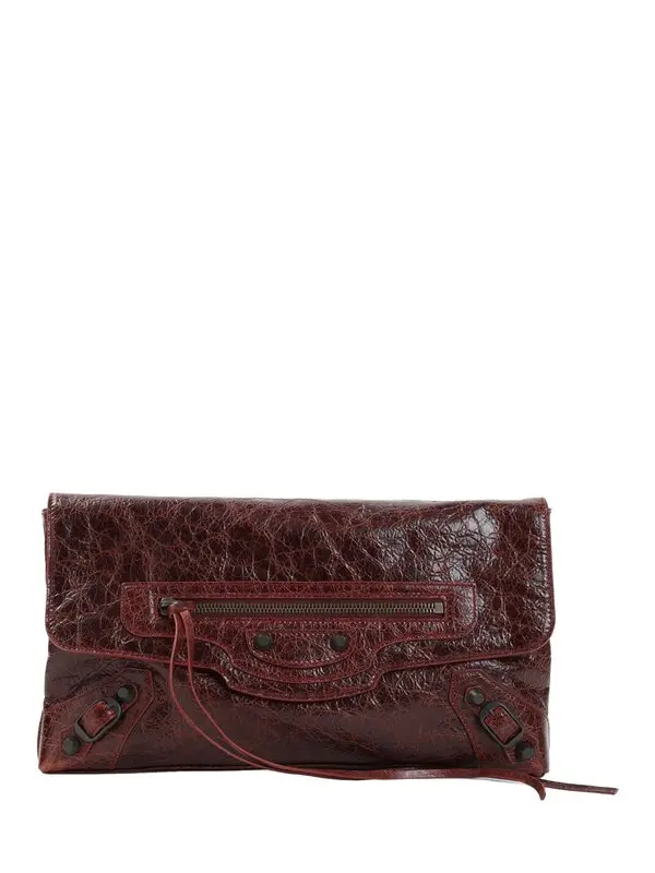 Balenciaga Le City Clutch - Red
