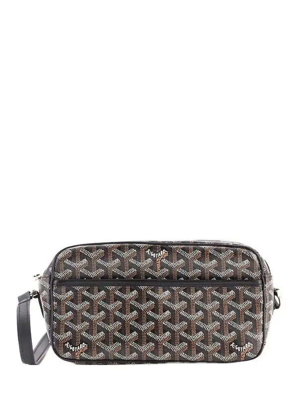 Goyard Cap Vert Bag Coated Canvas - Black