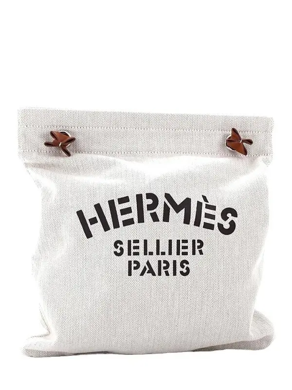 Hermès Mm Aline Bag Toile - Neutral