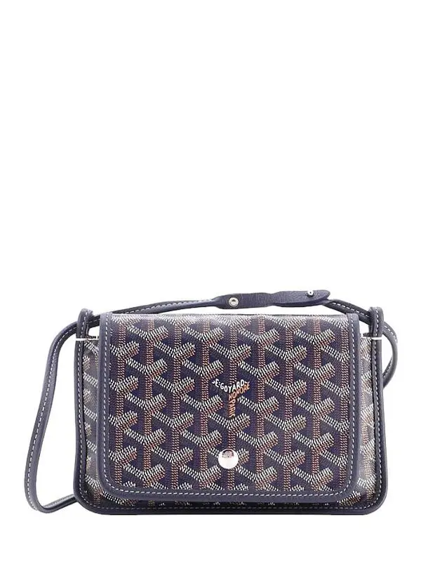 Goyard Plumet Clutch Wallet Coated Canvas - Blue