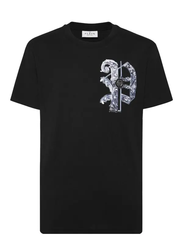 Philipp Plein Ss Skull-print T-shirt - Black