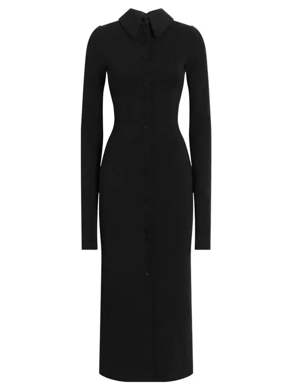 Dolce & Gabbana Wool Jersey Dress - Black