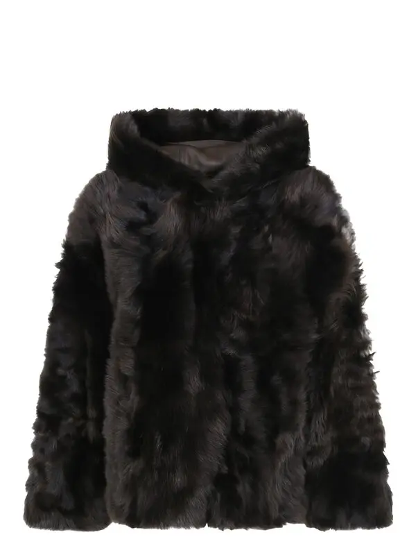 YVES SALOMON Long-sleeve Hooded Jacket - Scotland