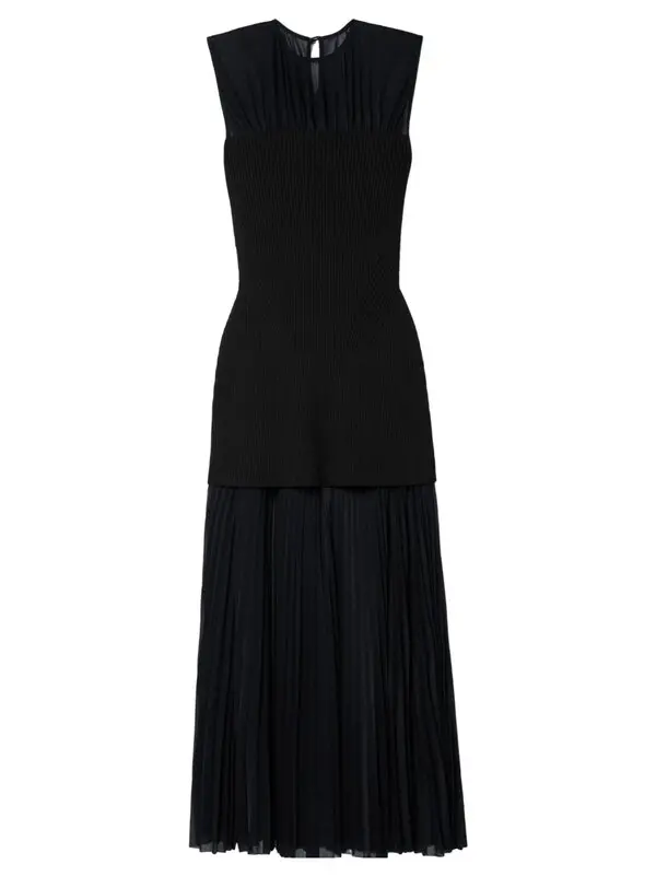 Proenza Schouler Spliced Dress - Black